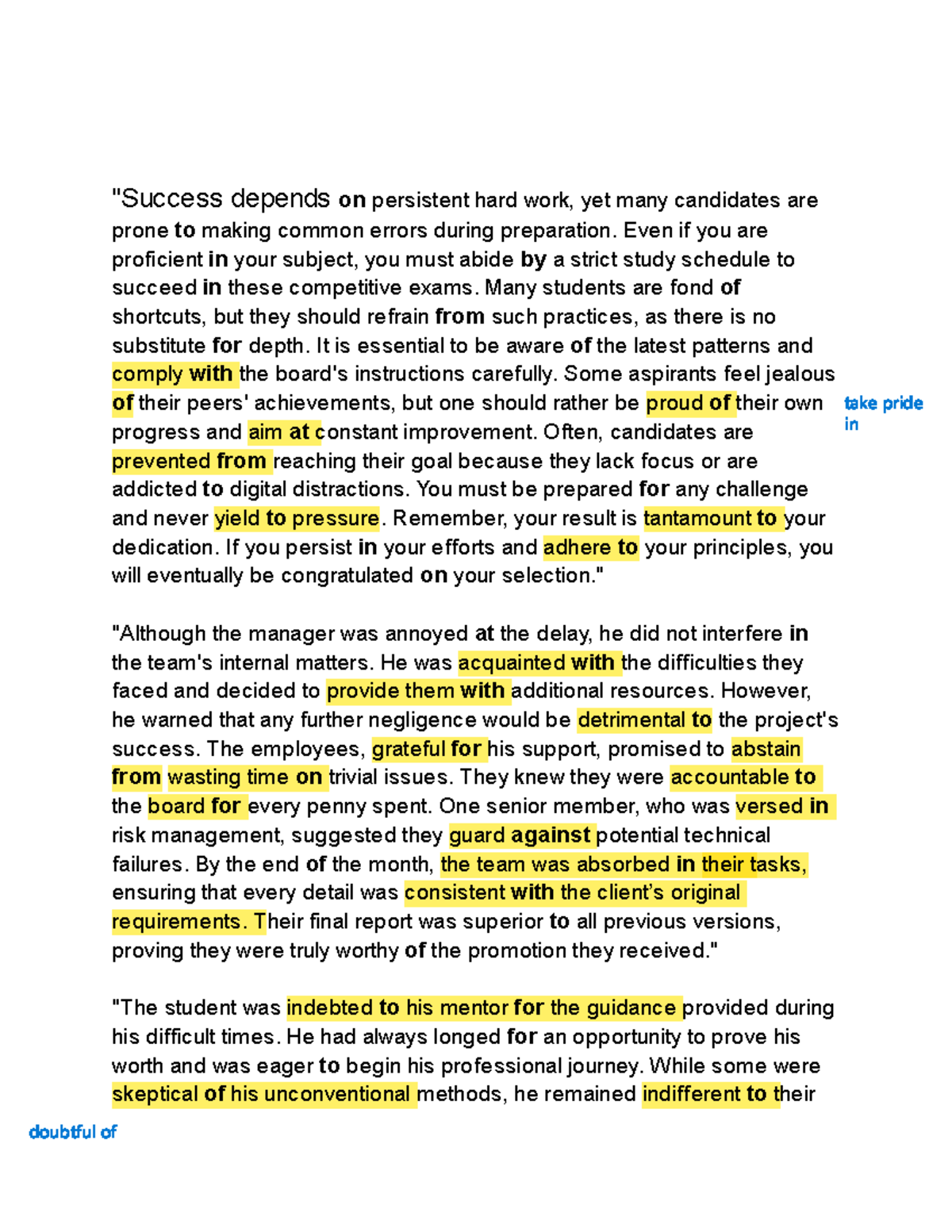 Common Errors in Exam Prep: Strategies for Success (Course Code: P ...