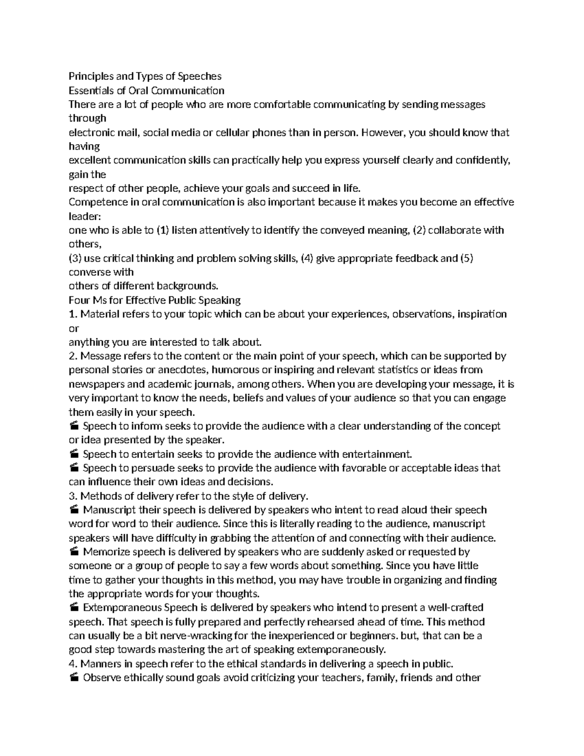 Copy of Purposive-Comm-Chapter 3-1 - Principles and Types of Speeches ...