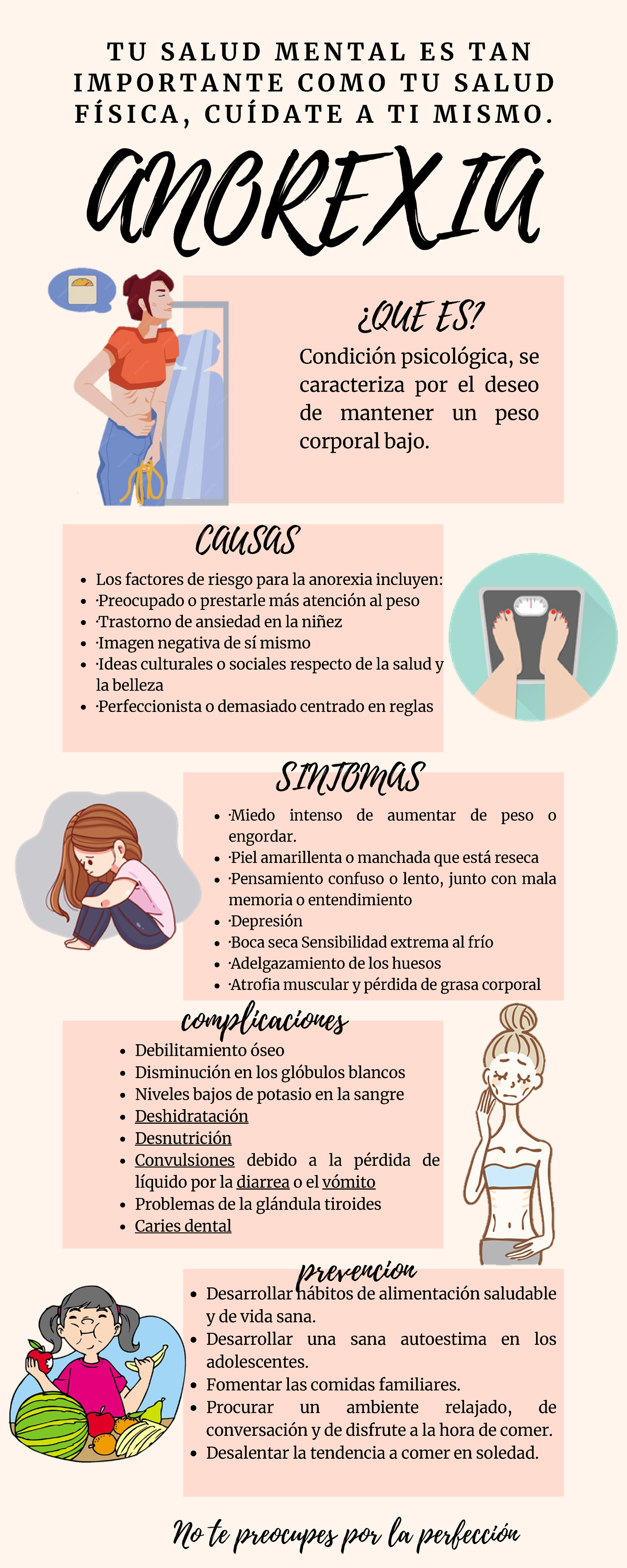 Anorexia Causas Sntomas Y Tratamiento Bulimia: Causas, Sintomas Y