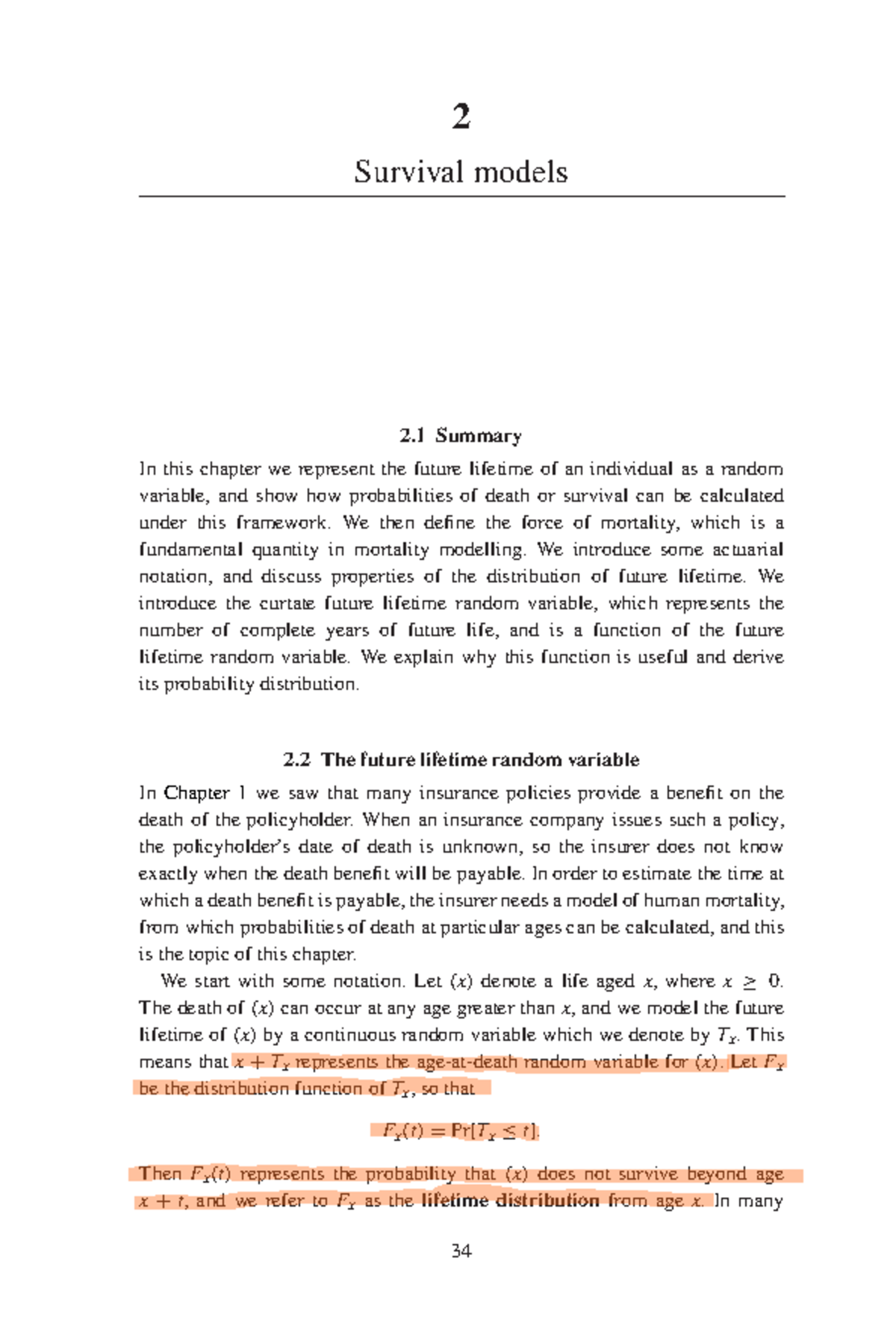 Valuation of Insurance Benefits: Expected Present Value Analysis (Course Code: 2 - Studocu
