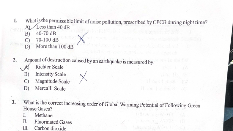 JKPSC Paper 1: Comprehensive Question Set on Environmental Science and ...