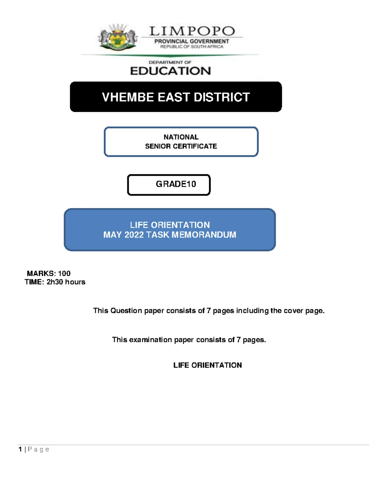 Grade 10 LO Term 2 Activities: Social Issues & Study Skills Guide - Studocu