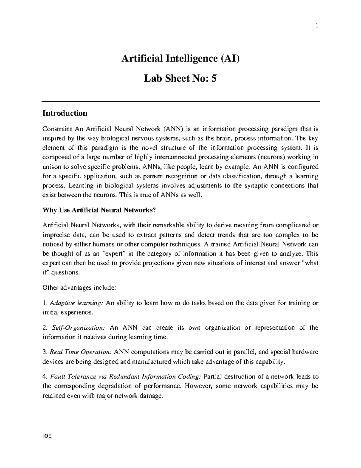 AI Lab Sheet 4 NN - ai LAB NOTE - Artificial Intelligence (AI) Lab ...