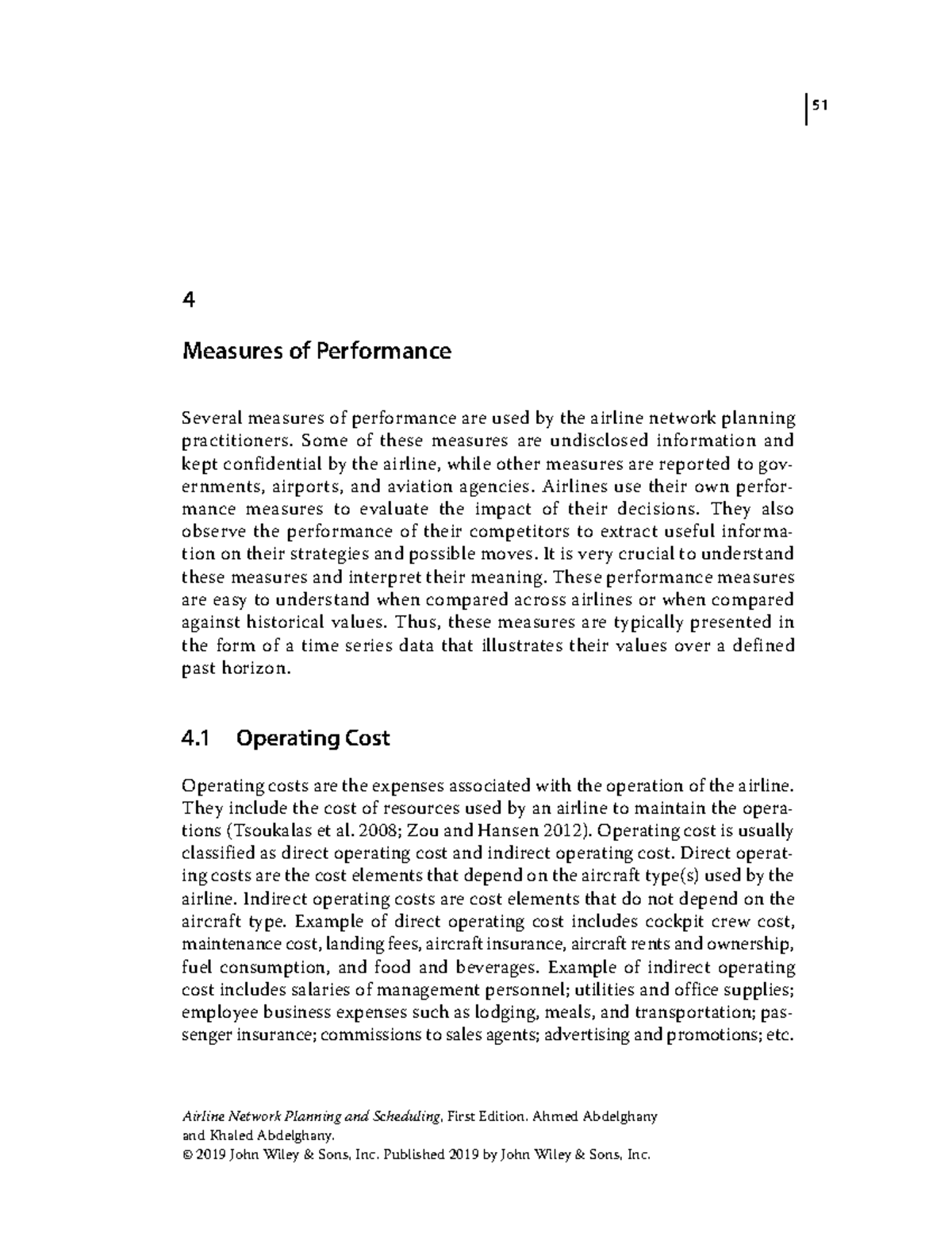 51 4 Performance Measures in Airline Network Planning - Studocu