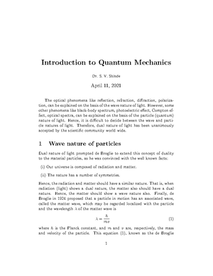 Interference in Thin Films: Lecture Notes for PHYS 101 - Studocu