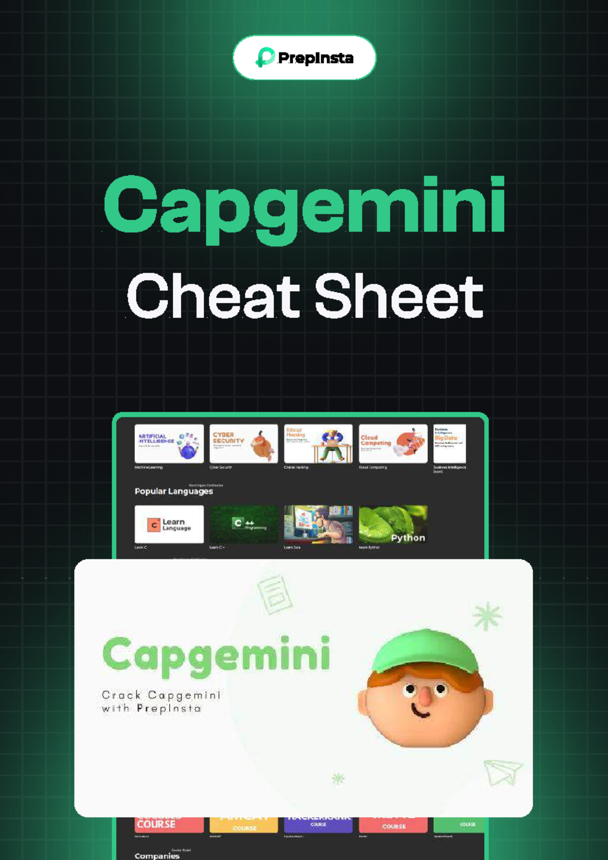 Capgemini Exceller Placement Cheatsheet and Exam Preparation Guide ...