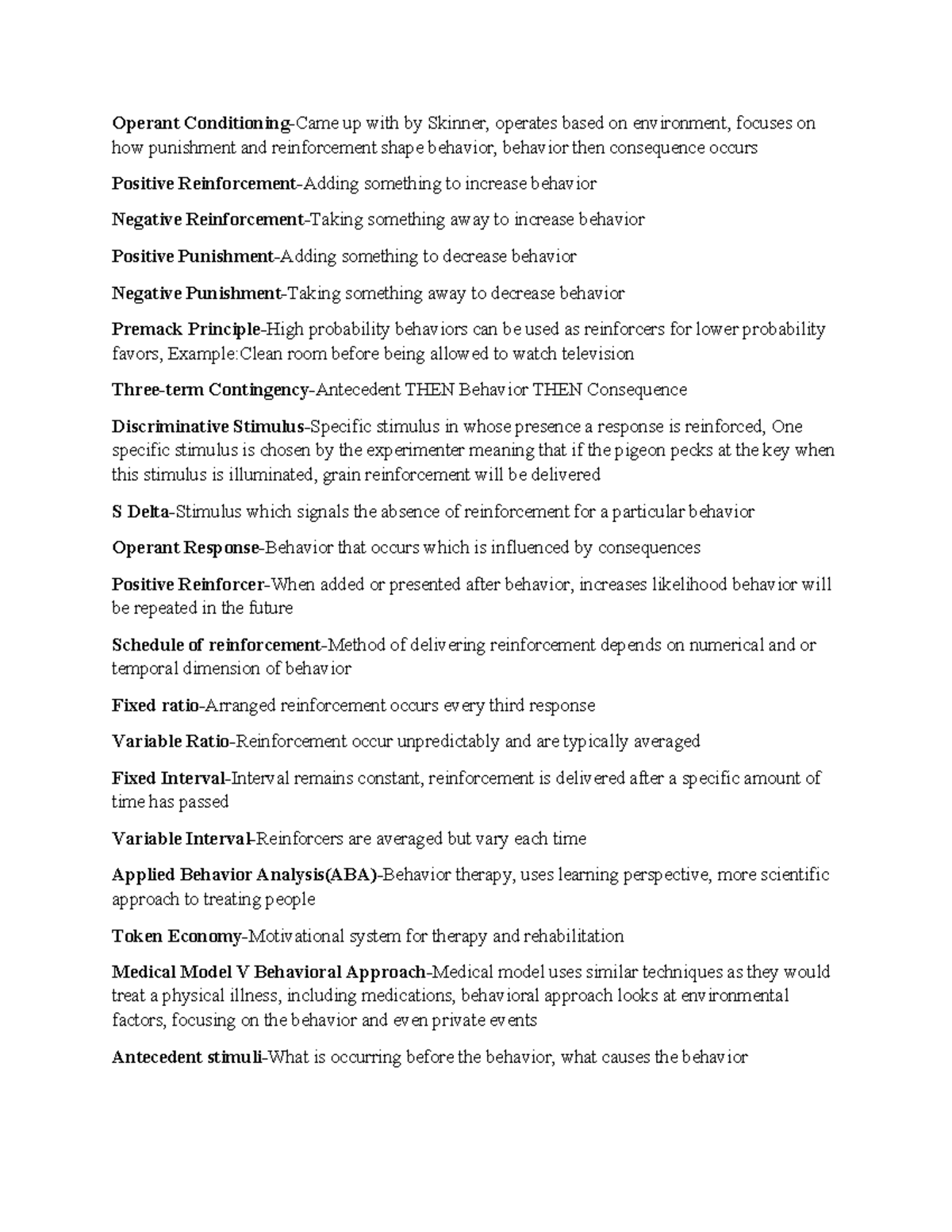 Understanding Operant Conditioning and Observational Learning ...