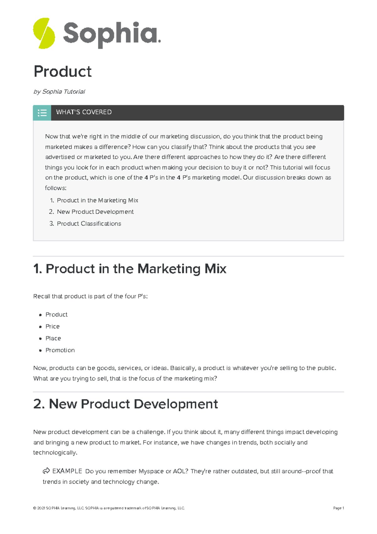 Product-4 - Challenge 2 Unit notes - Product by Sophia Tutorial ú Now ...