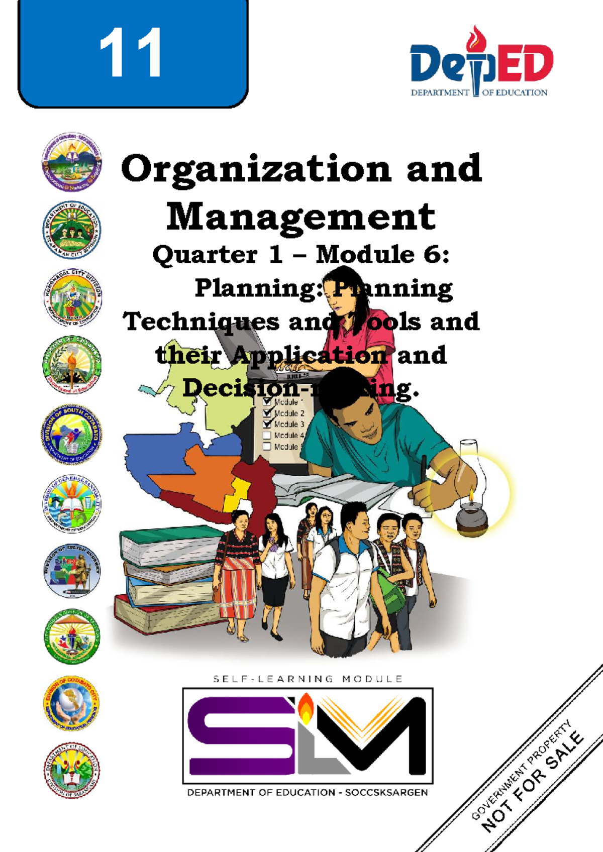 11 Organization and Management Q1 Module 6: Planning Techniques & Tools ...