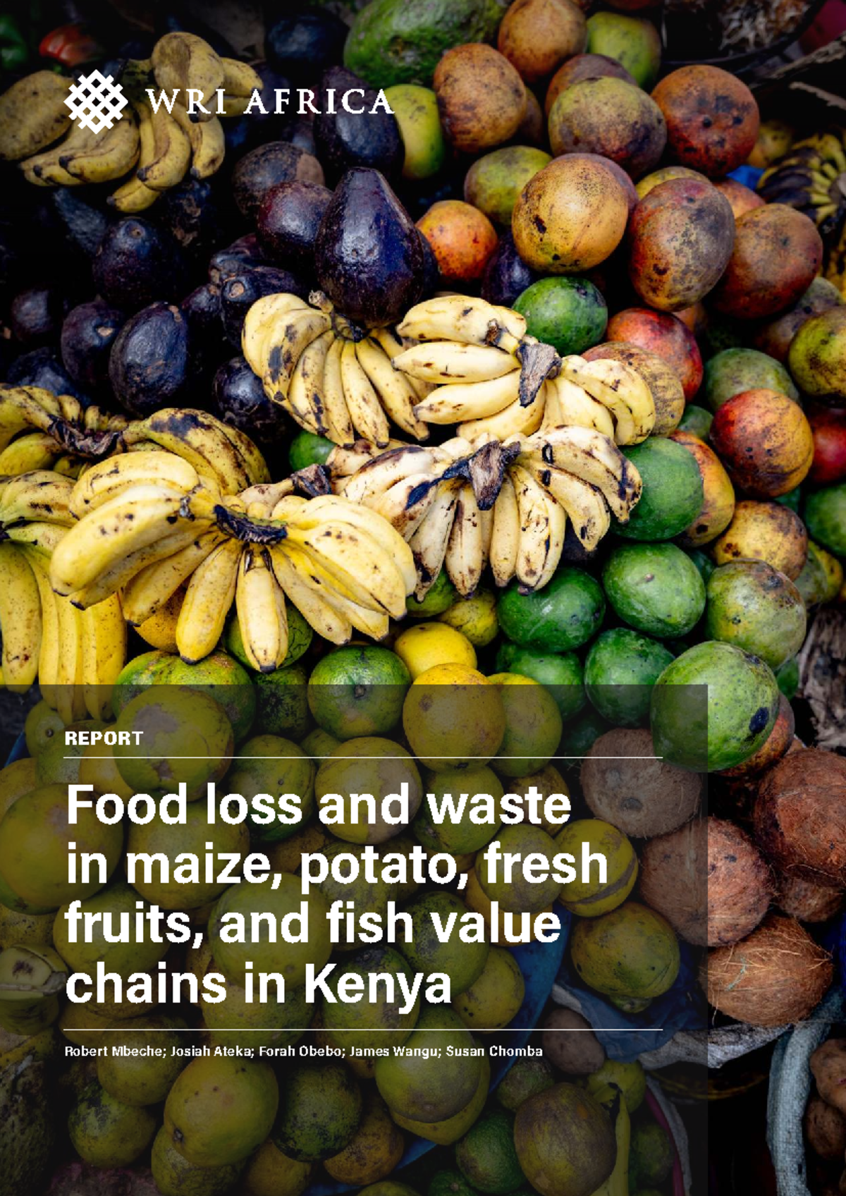 WRI 2025 Report: Food Loss & Waste in Kenya's Value Chains - Studocu