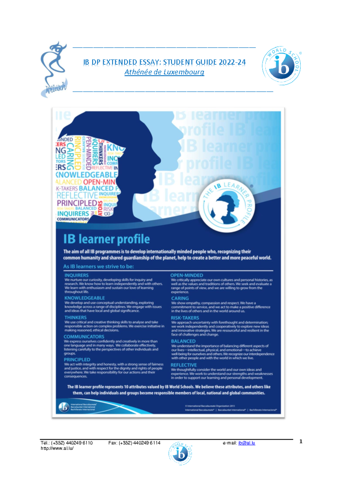 IB DP Extended Essay: Comprehensive Student Guide (2022-24) - Studocu