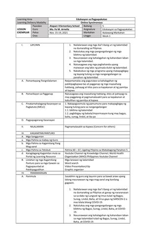 Naratibo - MODYUL BLG. 4 Tekstong Naratibo LEARNING MODULE SA FILIPINO ...