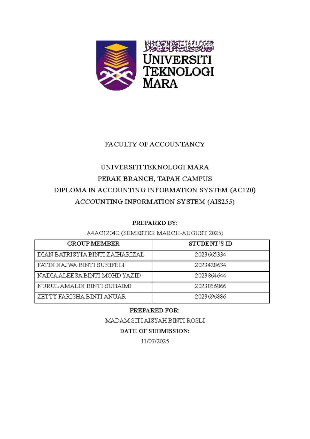 AIS255 Case Study: Internal Control Weaknesses in Payroll Cycle - Studocu