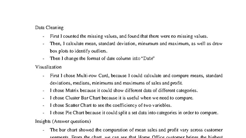 Data Cleaning & Visualization Insights - 2312150181 - Studocu