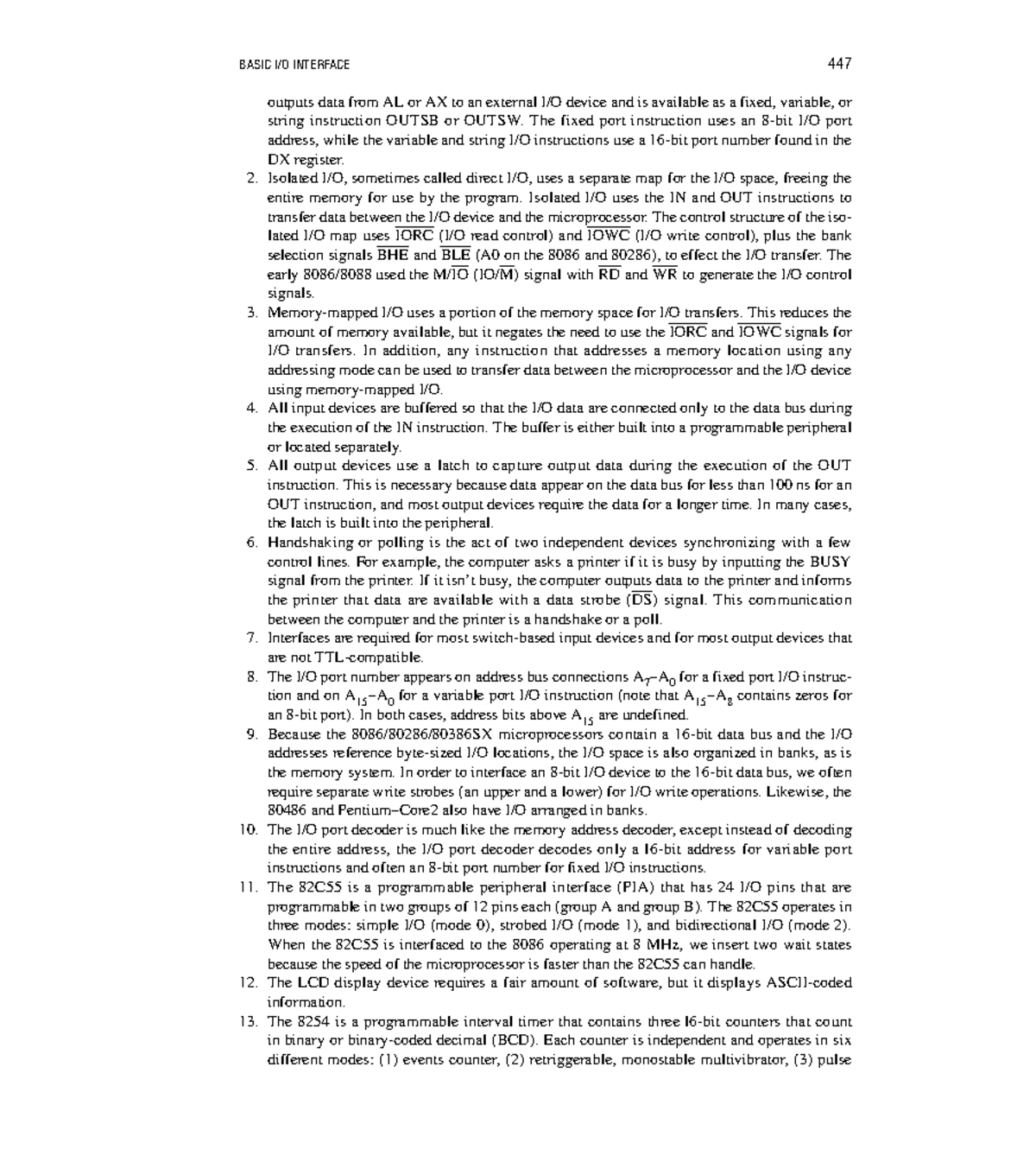 The Intel Microprocessors 8th ed - Barry B. Brey-32 - BASIC I/O ...