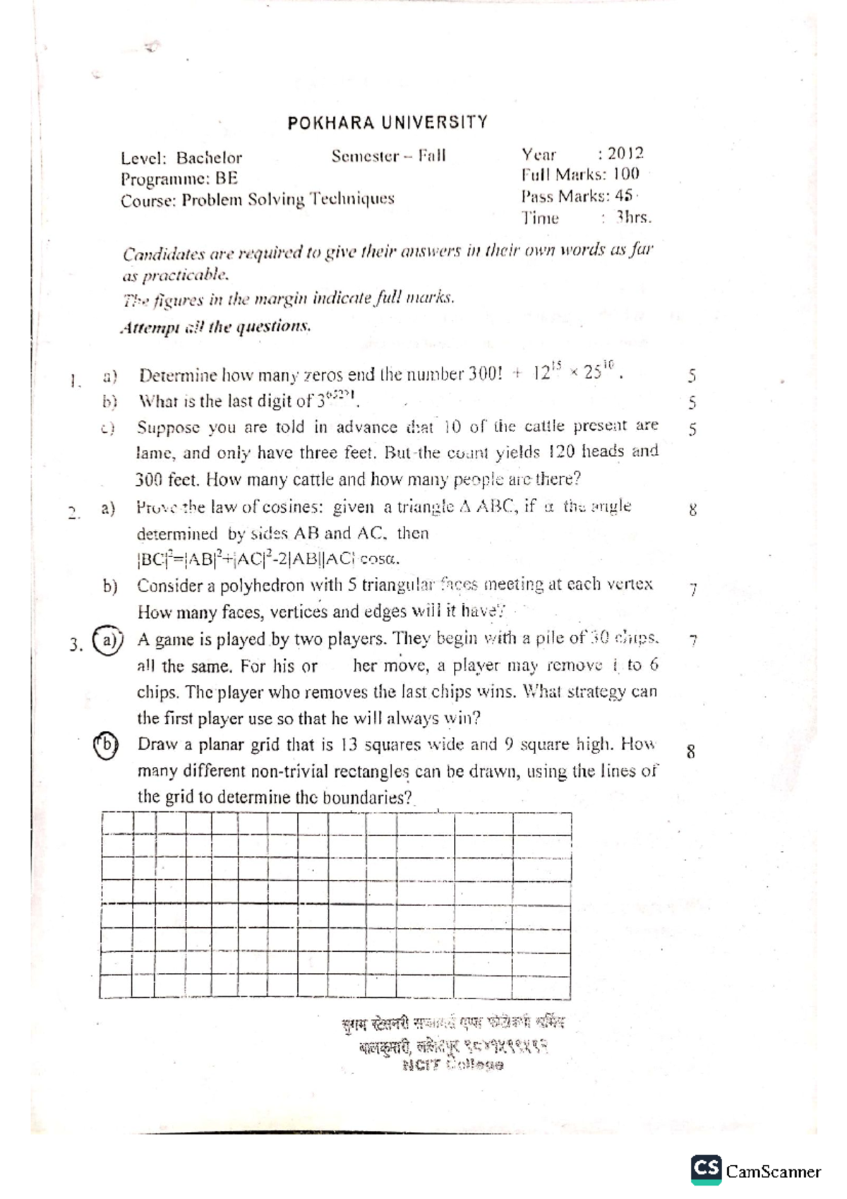 PST Exam Preparation Notes - Problem Solving Techniques - Studocu
