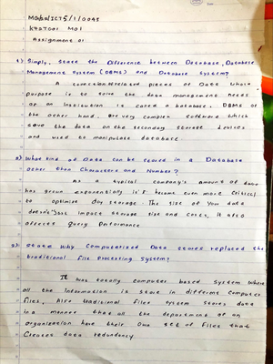 DATABASE MANAGMENT SYSTEM - Database What is Data? Data is a collection of a distinct small unit ...