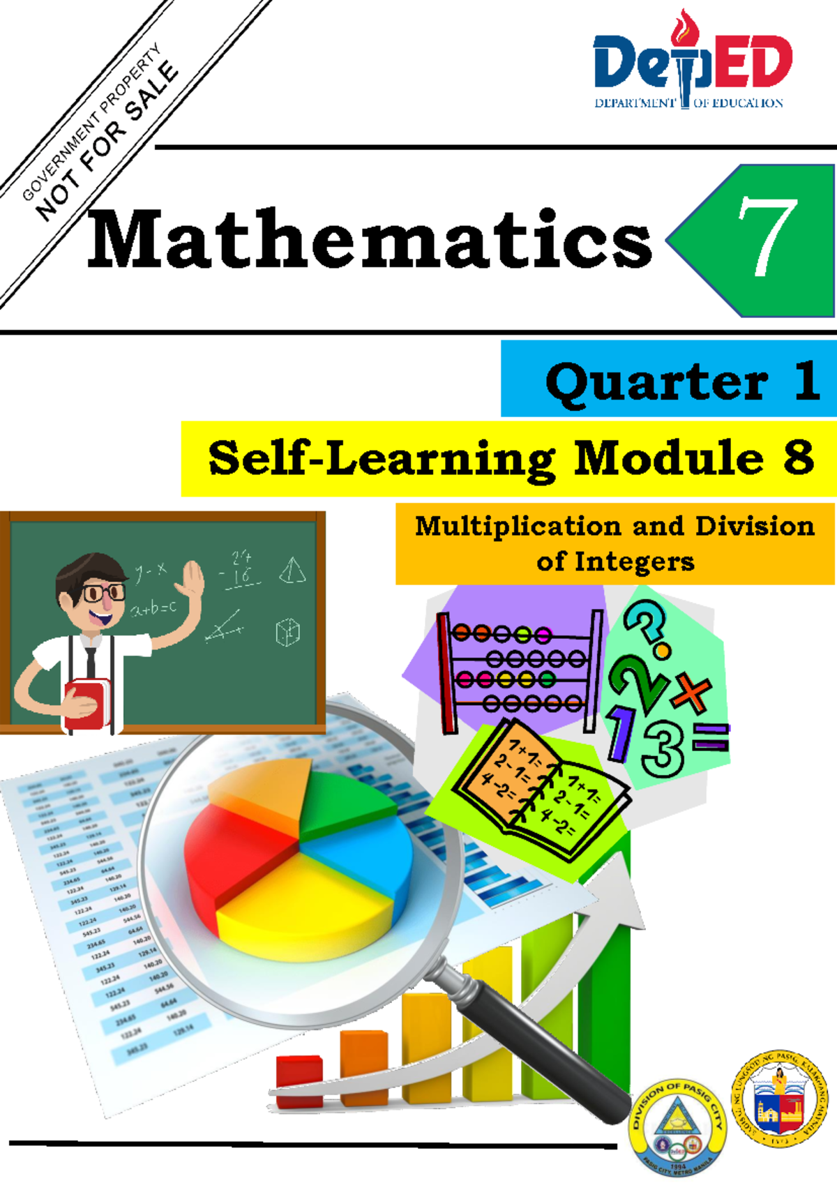 Math 7 Q1 M8 - Self-Learning Module on Multiplication & Division - Studocu
