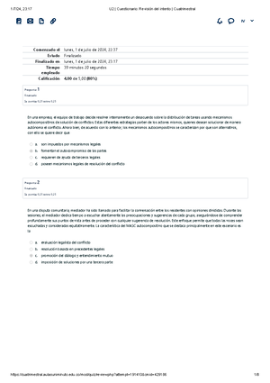Cuest fial mod 2 coursera mediación y resol de conflicto respuestas - 1 ...