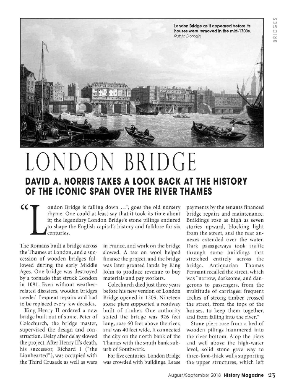 London Bridge: A Historical Overview of Its Iconic Structures - Studocu