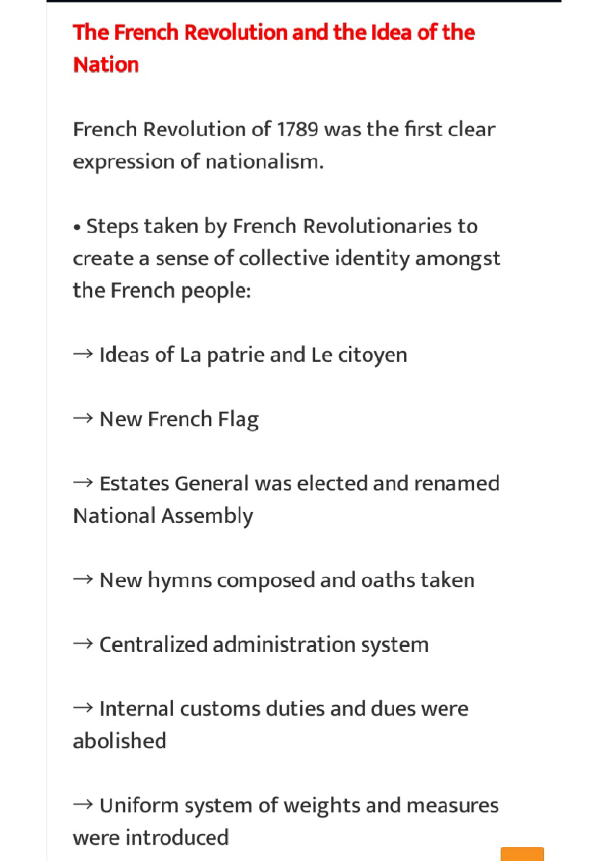 The French Revolution and Nationalism: An In-Depth Analysis - Studocu