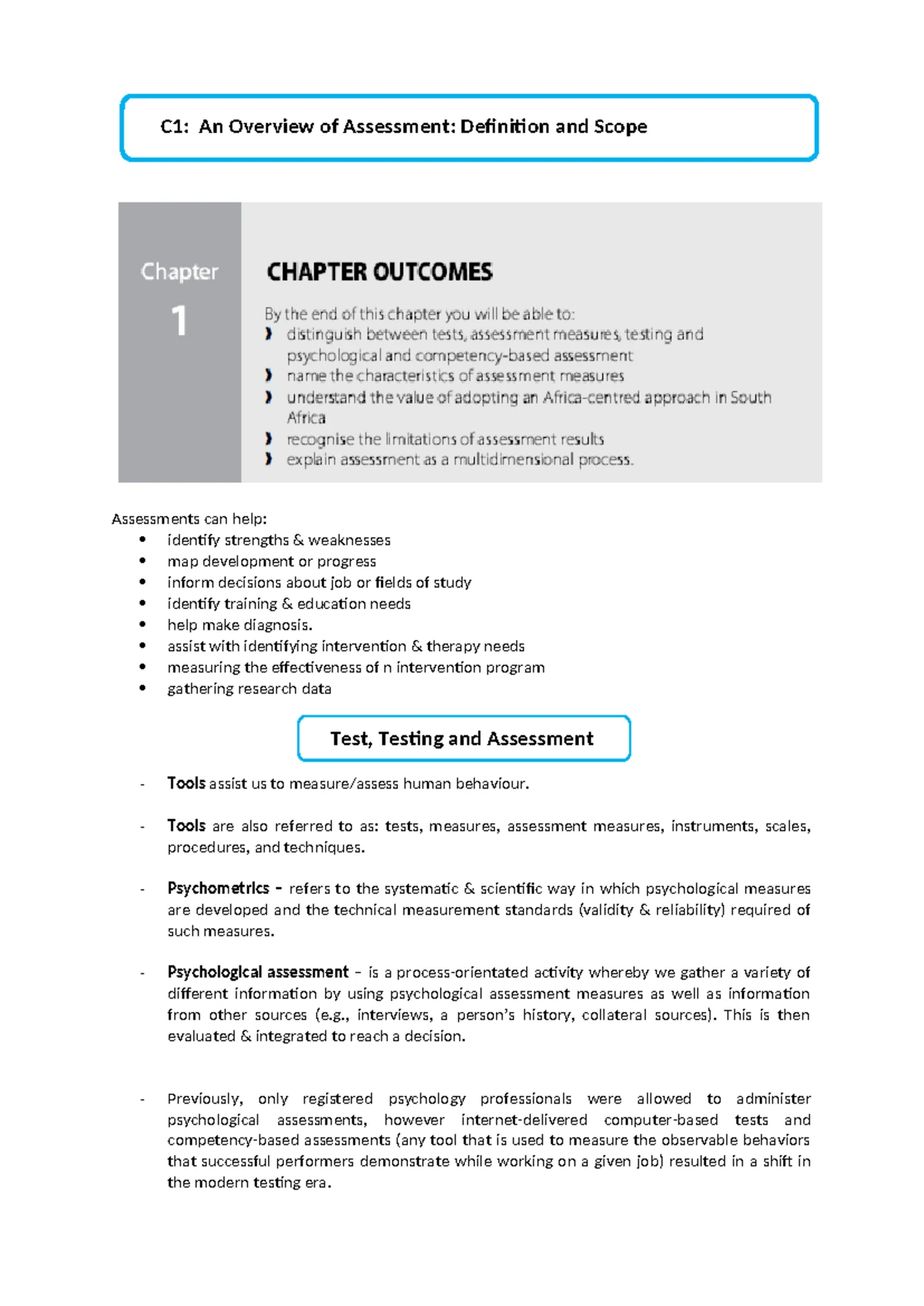 CPP Full Report Example - Cognitive Process Profile (CPP) Standard ...