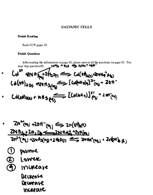 [Solved] Writing and Balancing Chemical Equations balancing equations ...