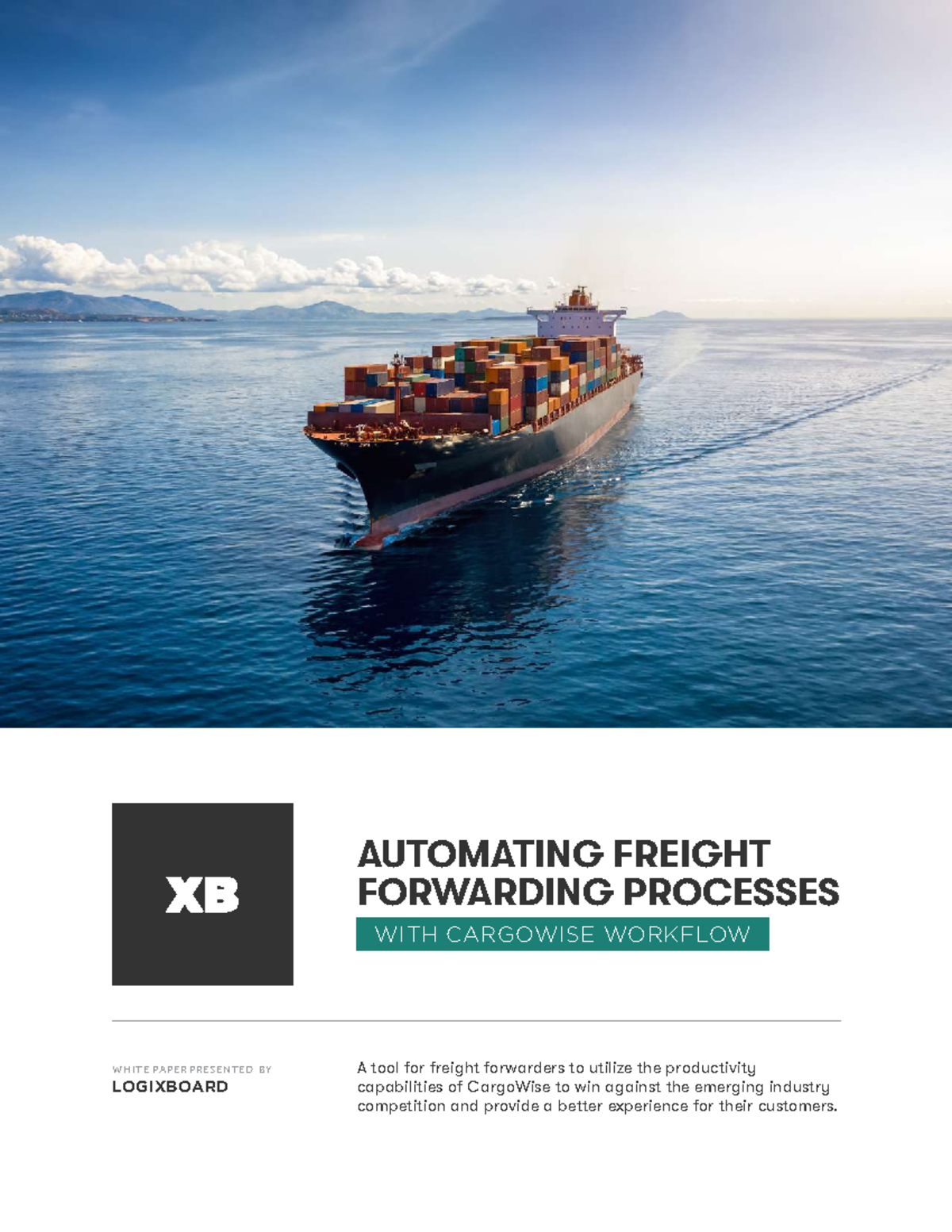 Automating Freight Forwarding with CargoWise Workflow: A White Paper ...