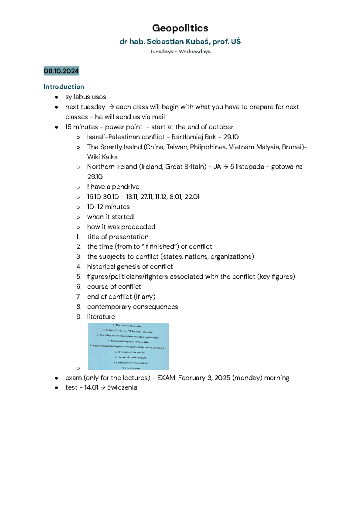 Geopolitics and Political Geography: Course Overview and Notes (2024 ...