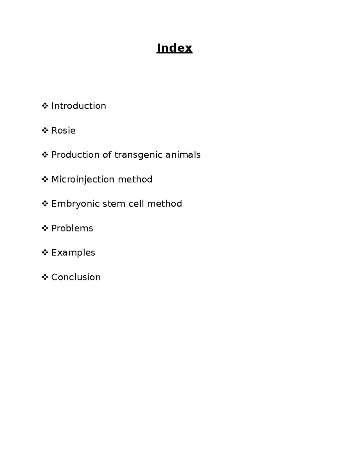 Biology Project: Producing Transgenic Animals and Methods Explained ...
