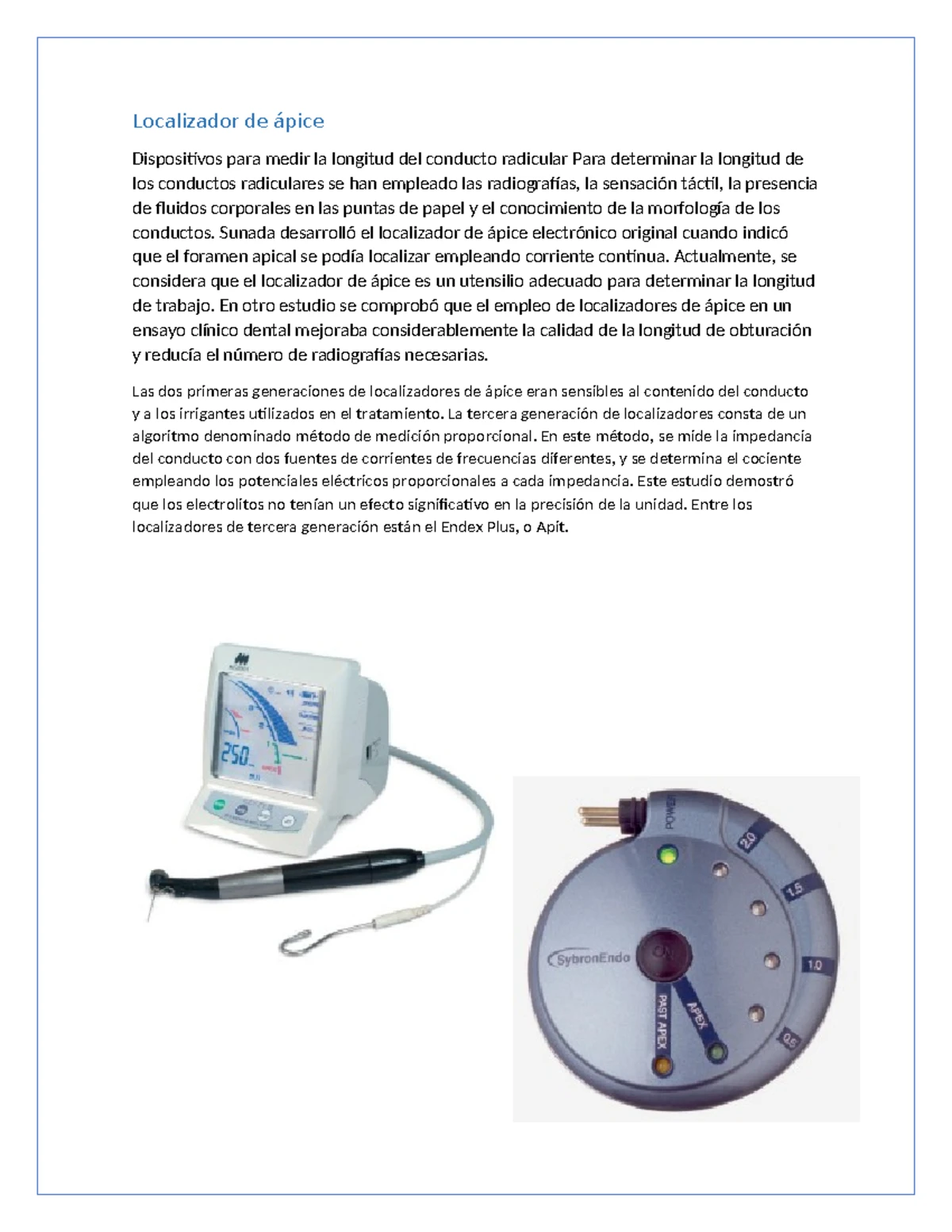 Materiales y Técnicas de Obturación en Endodoncia II (Ciencias de la ...