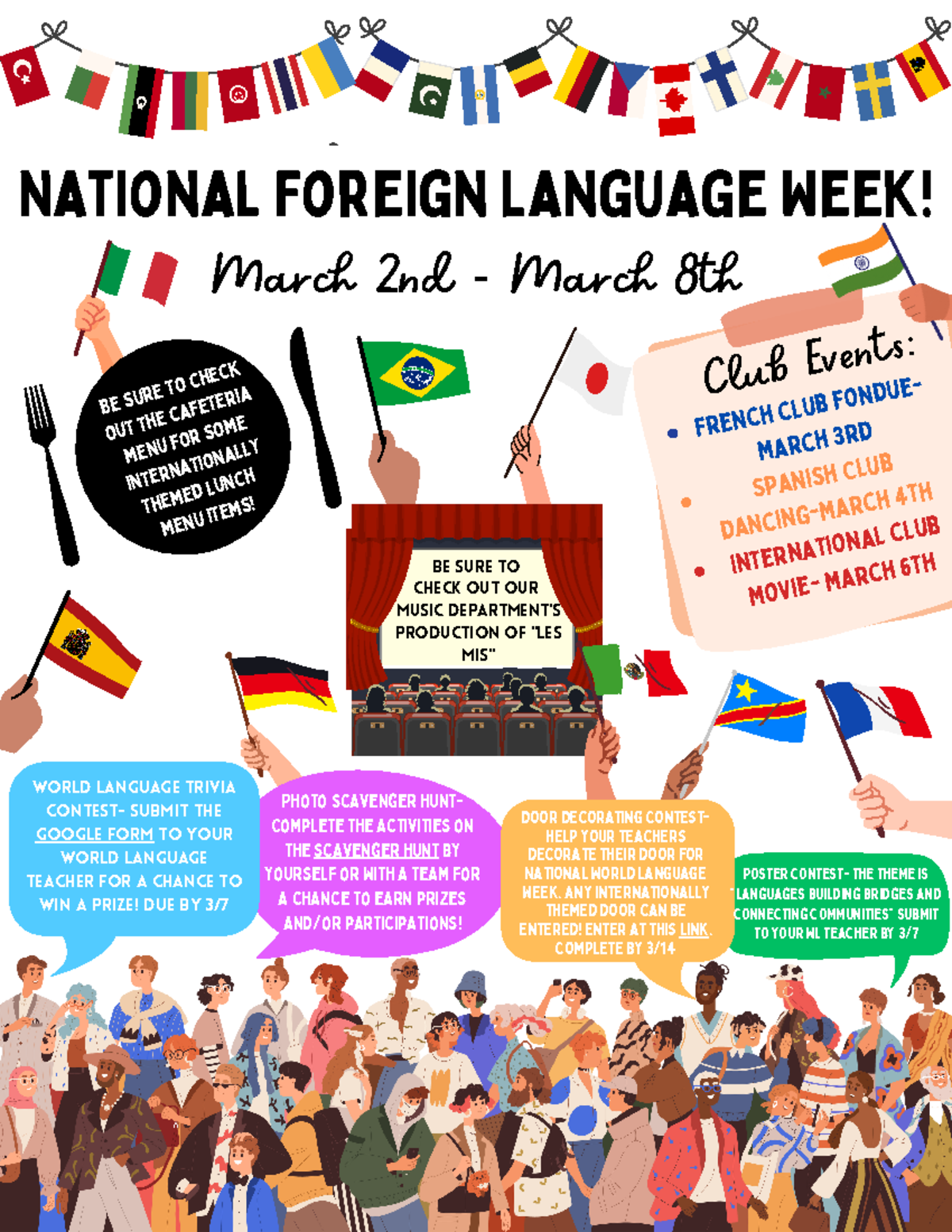 National Foreign Language Week - World Language Trivia Contest- submit ...