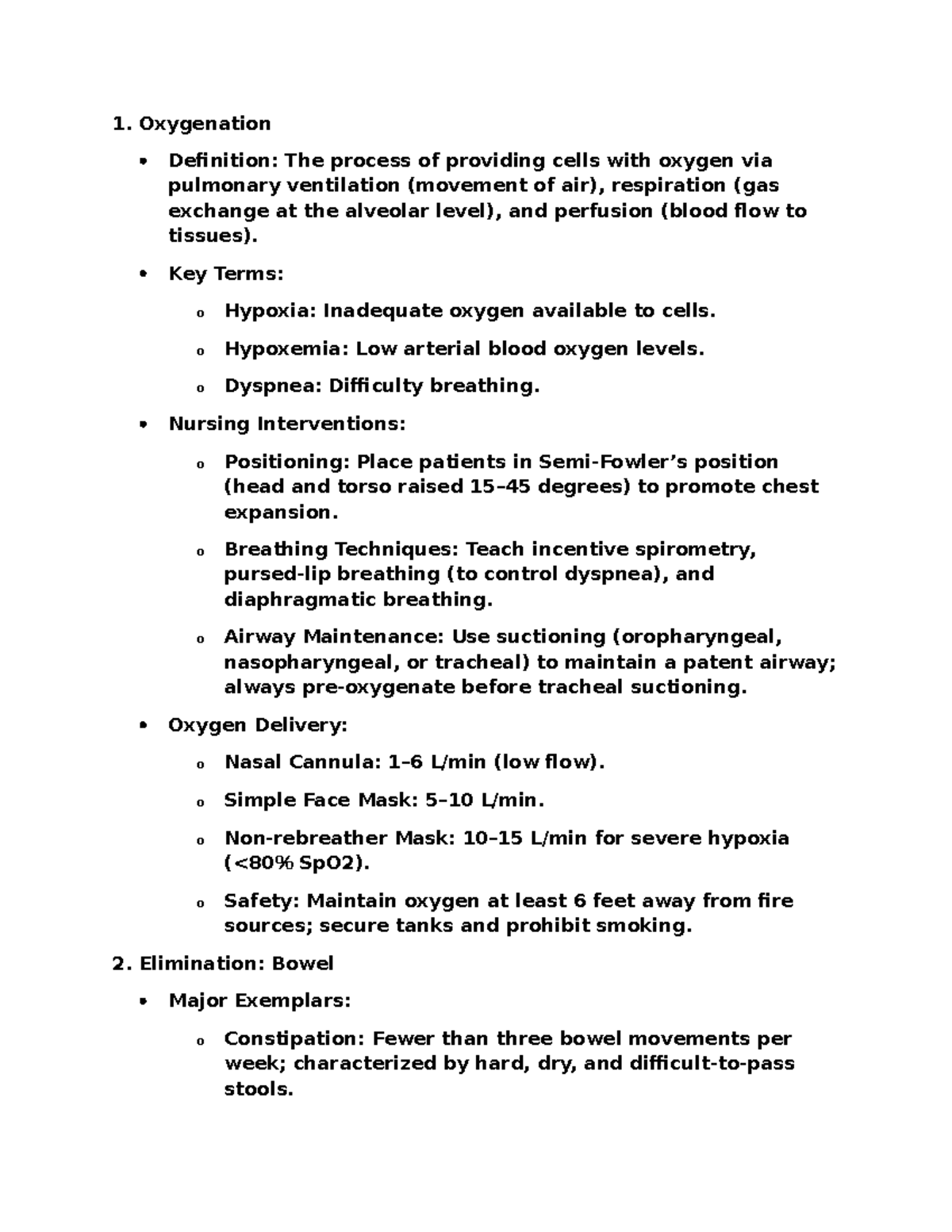 Block 4 Assessment 2: Key Concepts in Nursing Care and Interventions ...
