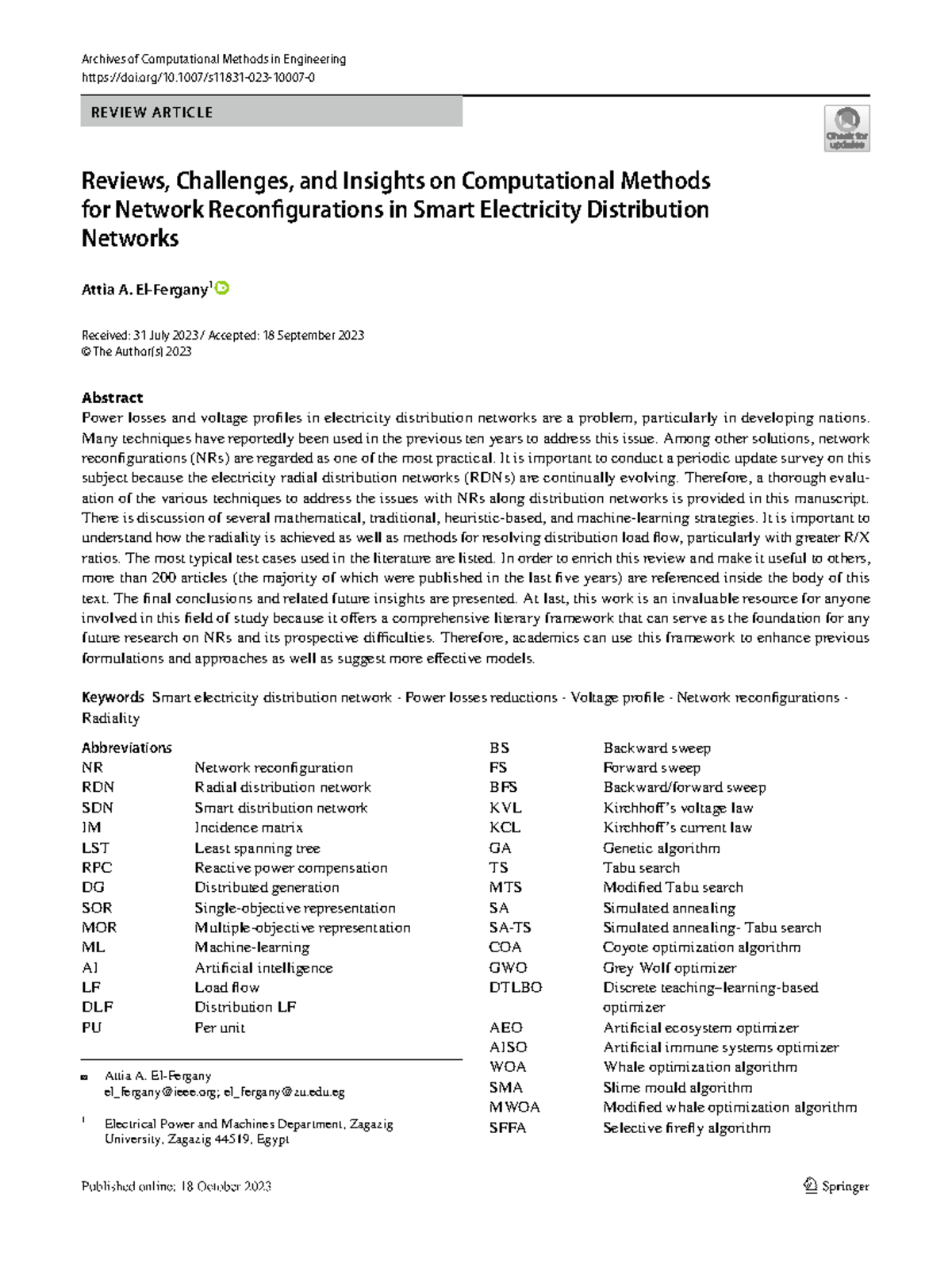 Reviews, Challenges, and Insights on Computational Methods for NRs in ...