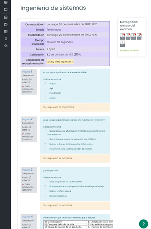 Modalidad de examen semana 6 Ingeniería de sistemas - Ingeniería de ...