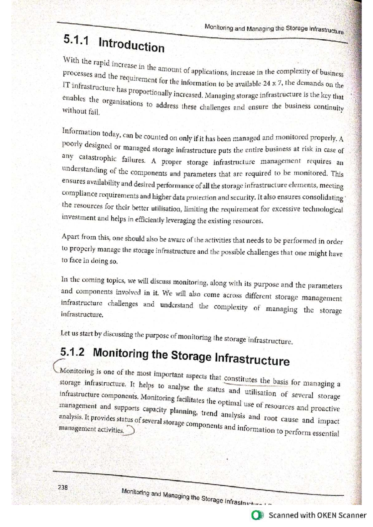 Monitoring and Managing Storage Infrastructure: Key Strategies and Practices - Studocu
