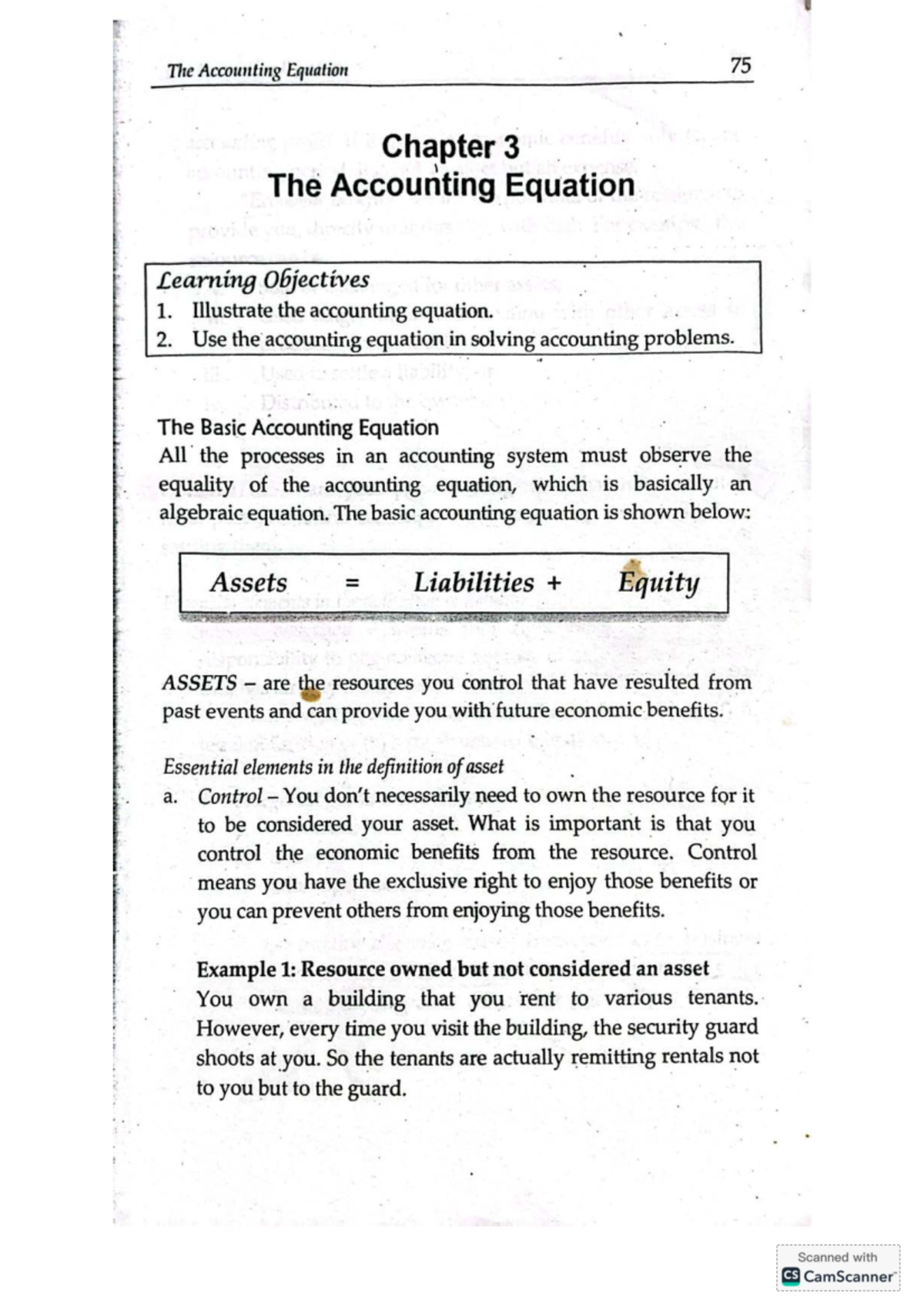 Accounting Equation Overview: Key Concepts & Applications (ACCT 75 ...