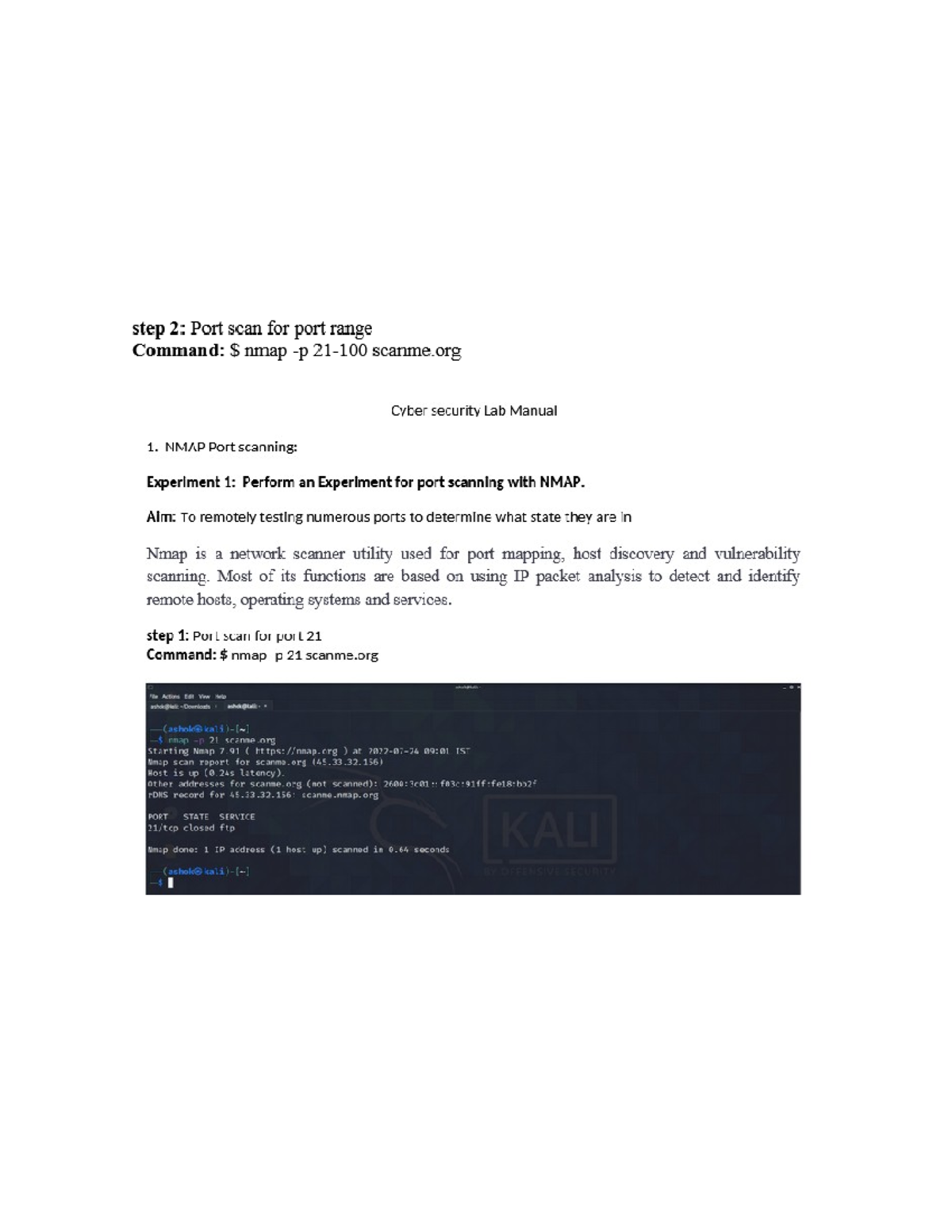 Cyber security lab - Computer Science & Engineering - Studocu