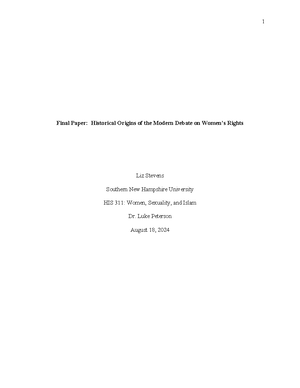 HIS 311 Milestone Four Assignment Template and Guidelines - Studocu