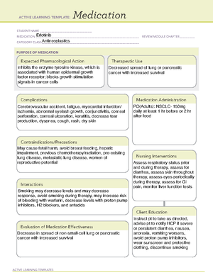 Methergine - Medication templates - RCP 110 - STUDENT ...