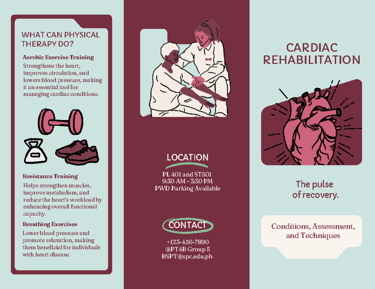 Seminar Pamphlets - Respiratory - CARDIAC REHABILITATION The pulse of ...