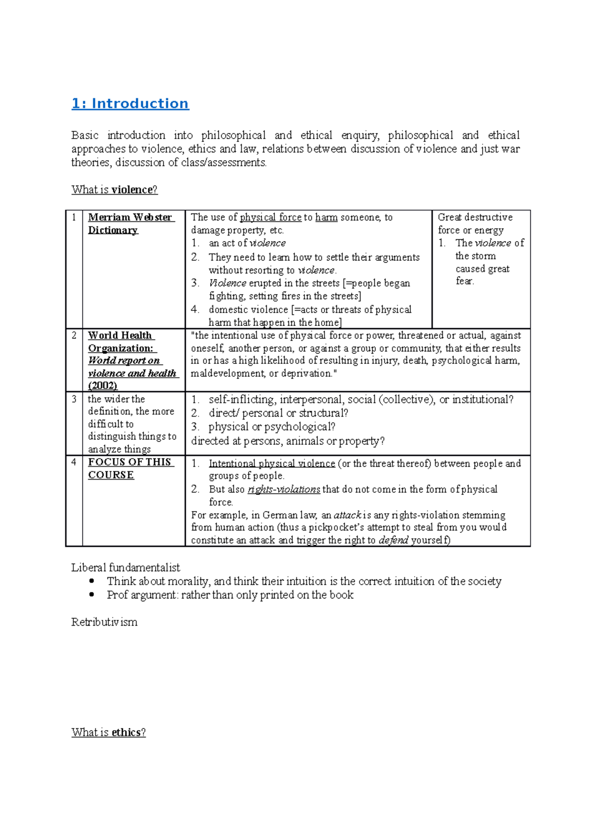 1. Intro - 1: Introduction Basic introduction into philosophical and ...