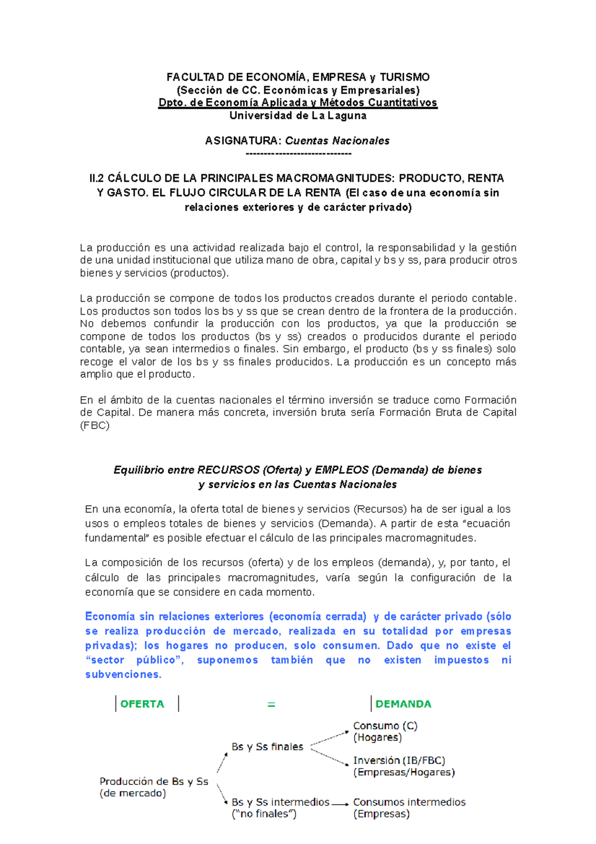 Economía cerrada y privada (principales macromagnitudes) 2020-21 ...
