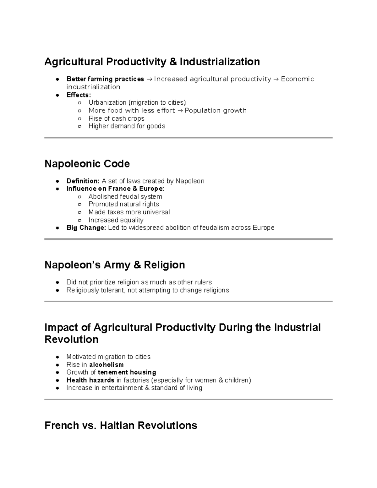 Impact of Industrialization, Imperialism, and Enlightenment Ideas ...