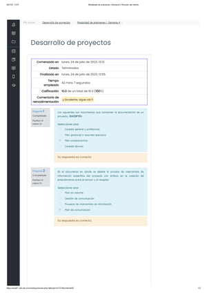 Semana 2 Desarrollo De Proyectos Desarrollo De Proyectos 1 Mis
