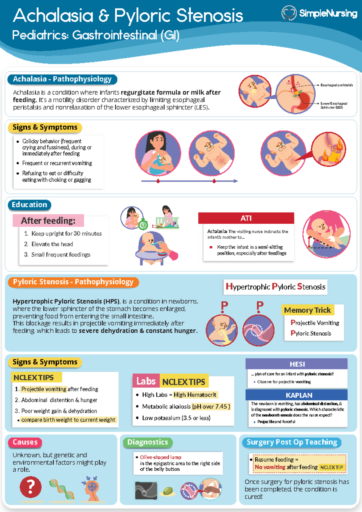 PEDS 101: GI Disorders in Pediatrics - Study Guide - Studocu