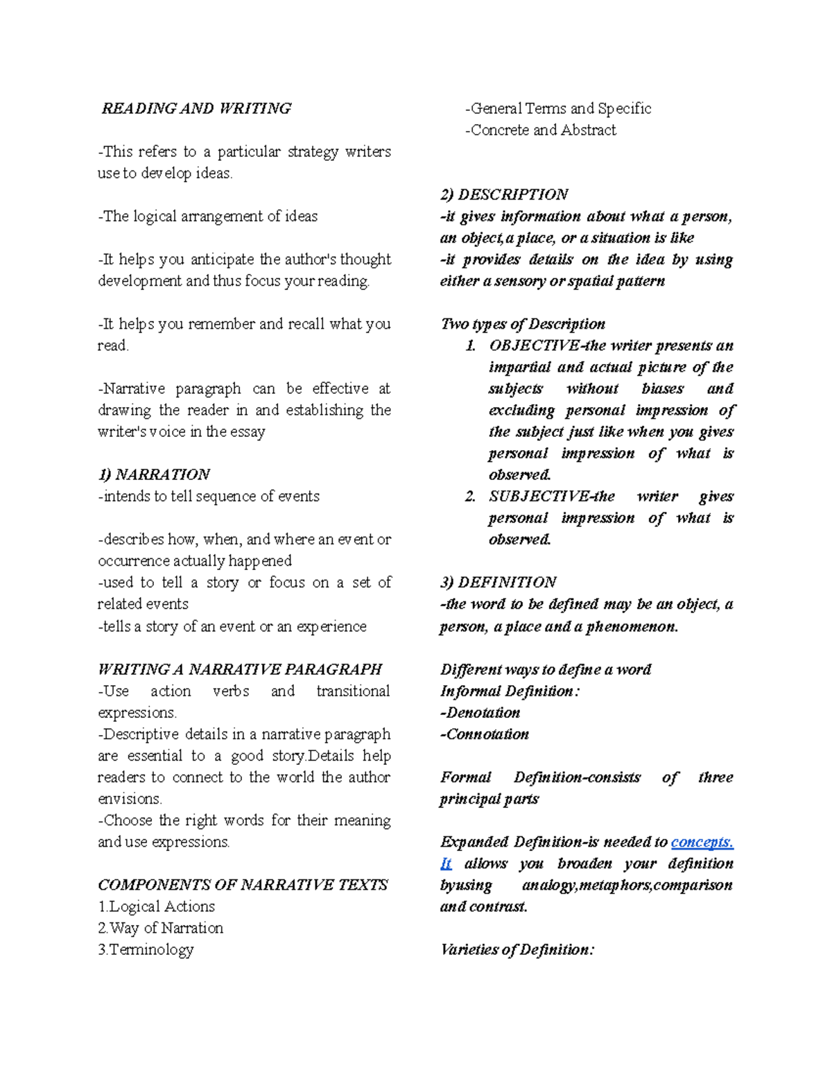 Inbound 3349: Reading & Writing Strategies for Effective Essays - Studocu