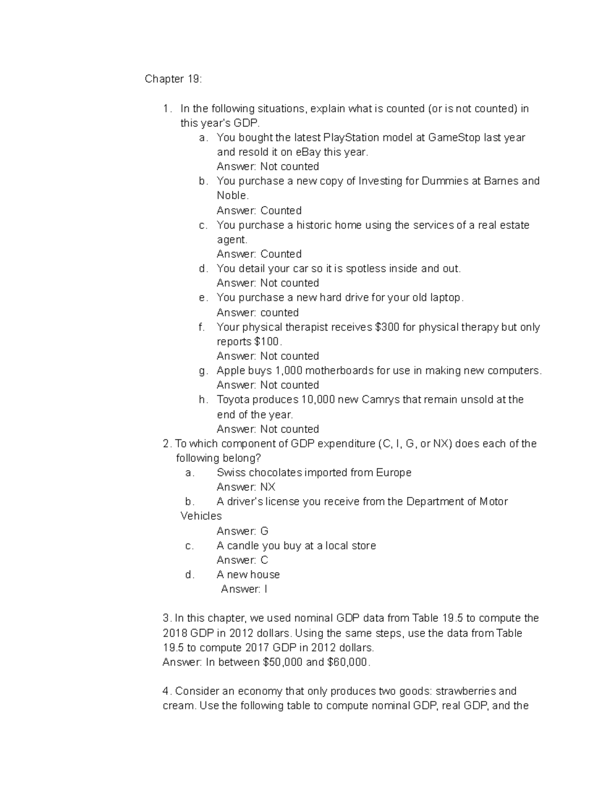 Macroeconomics Ch. 19-24 Study Guide and Key Concepts - Studocu