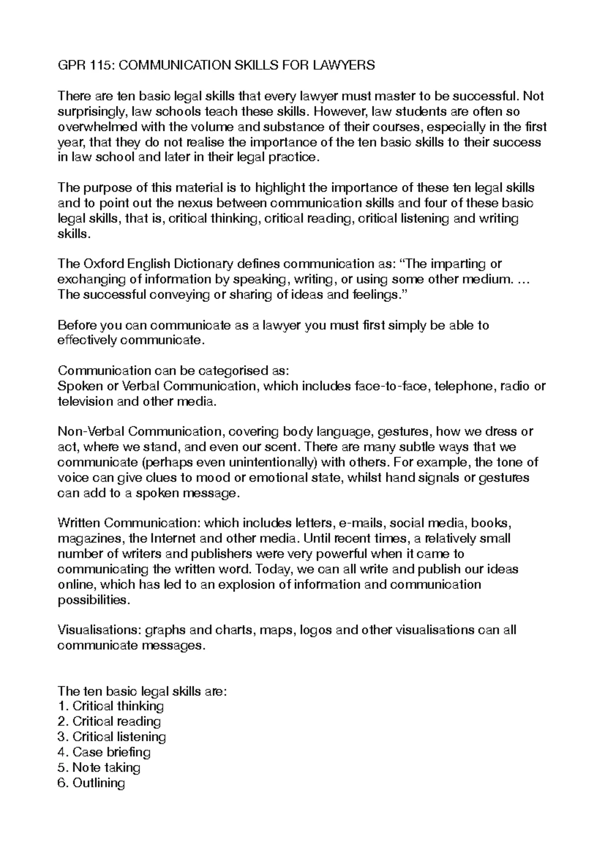 Digital Literacy Course Notes for TVET Level 6 Competency - Studocu