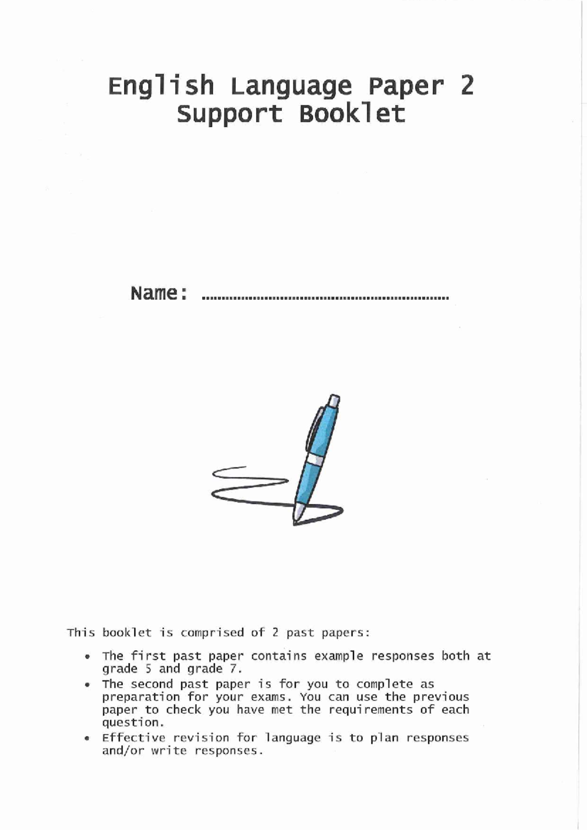 AQA GCSE ENGLISH LANGUAGE Paper 2 Revision Guide - Studocu